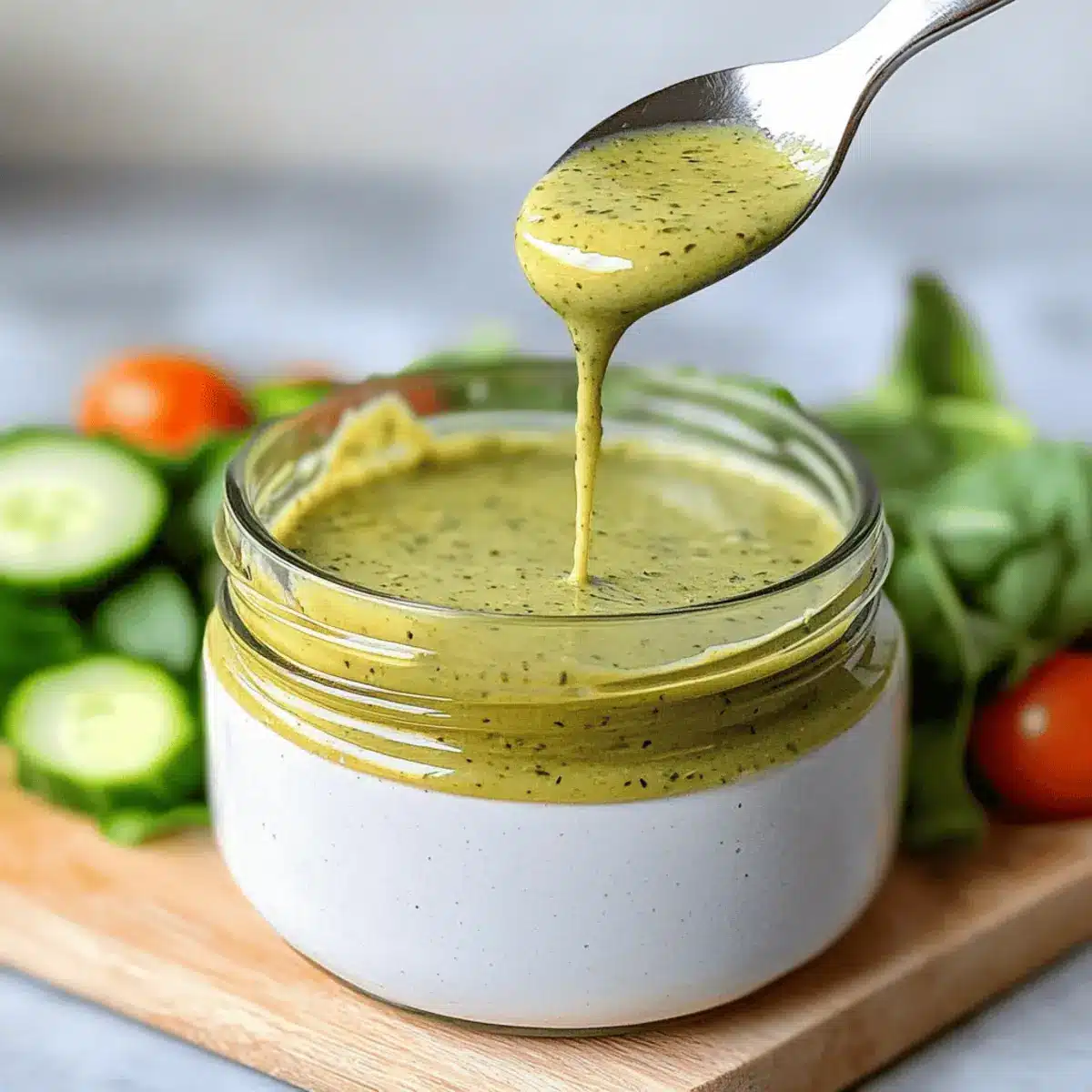Ultimate Creamy Balsamic Basil Vinaigrette - A Delicious Dressing
