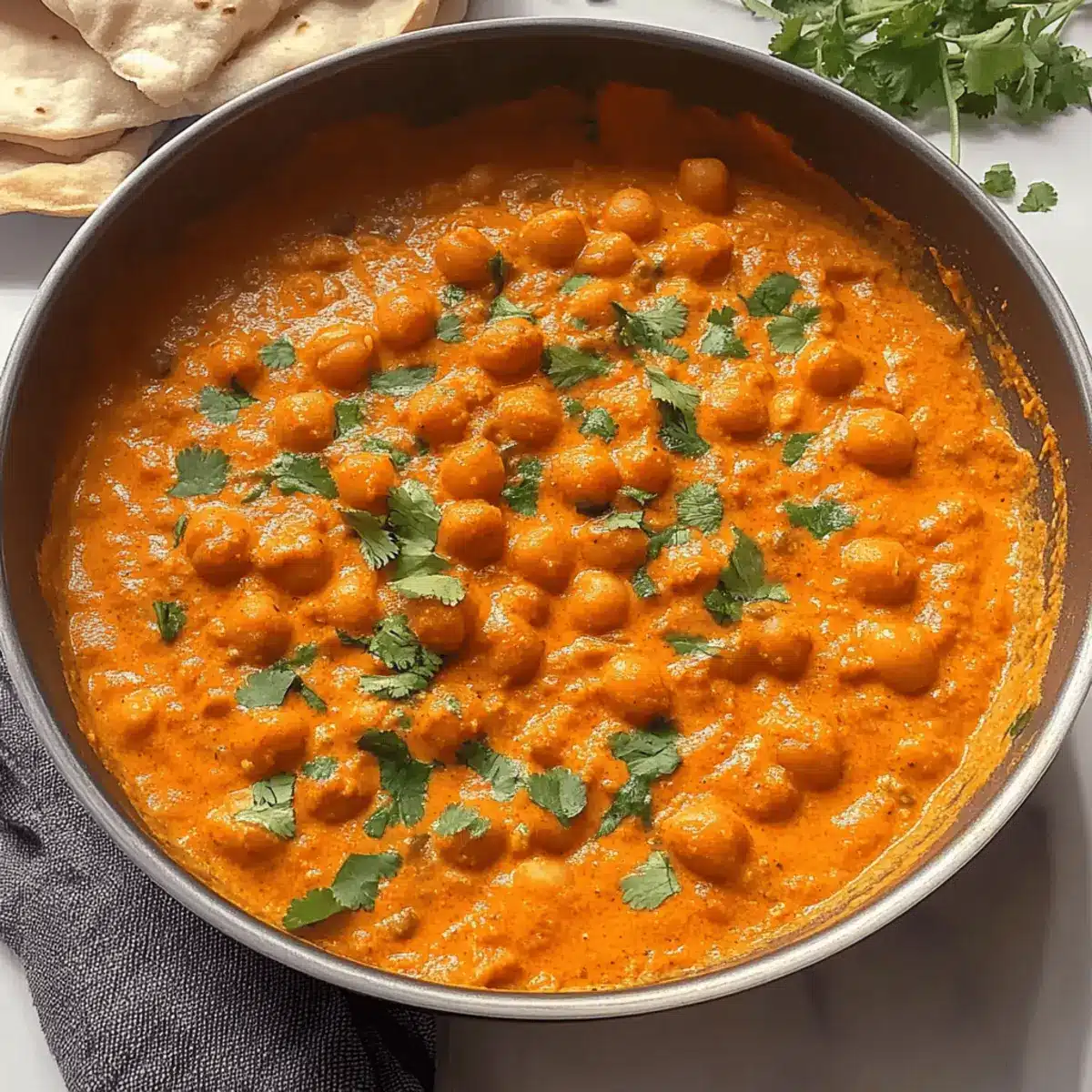 Irresistible Butter Chickpeas: Easy Creamy Comfort Food