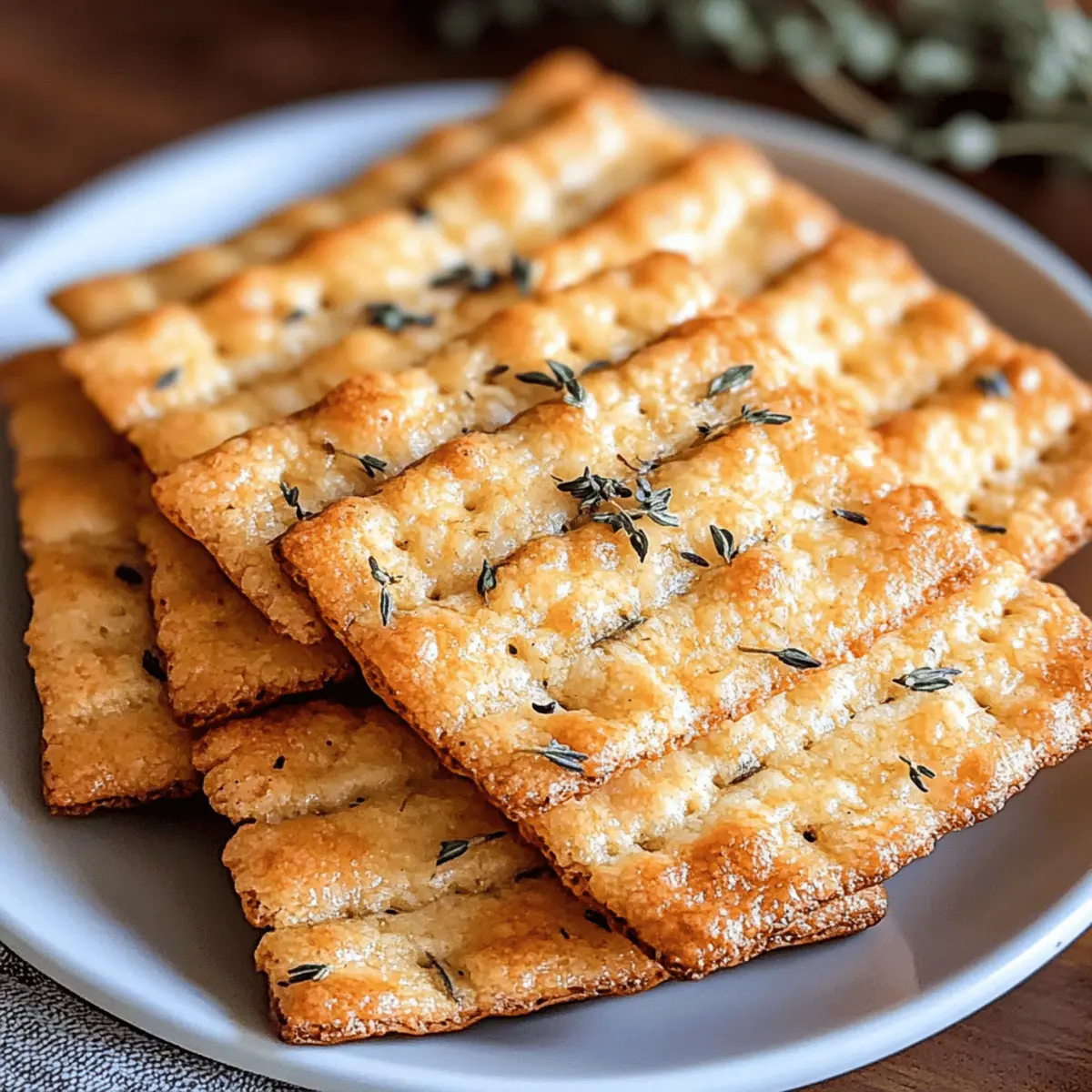 Irresistible Homemade Cheese Crackers: A Delicious Snack