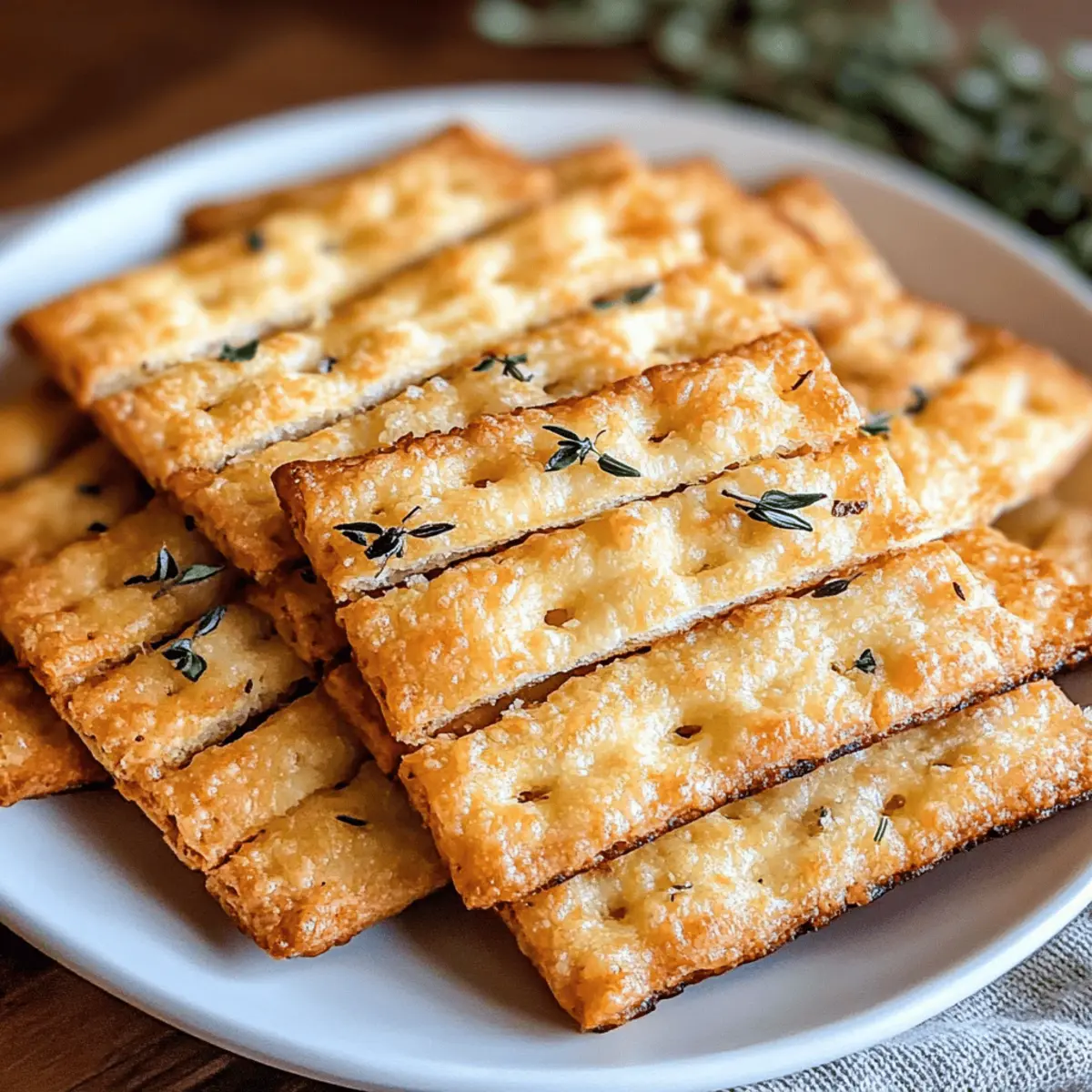 Irresistible Homemade Cheese Crackers: A Delicious Snack