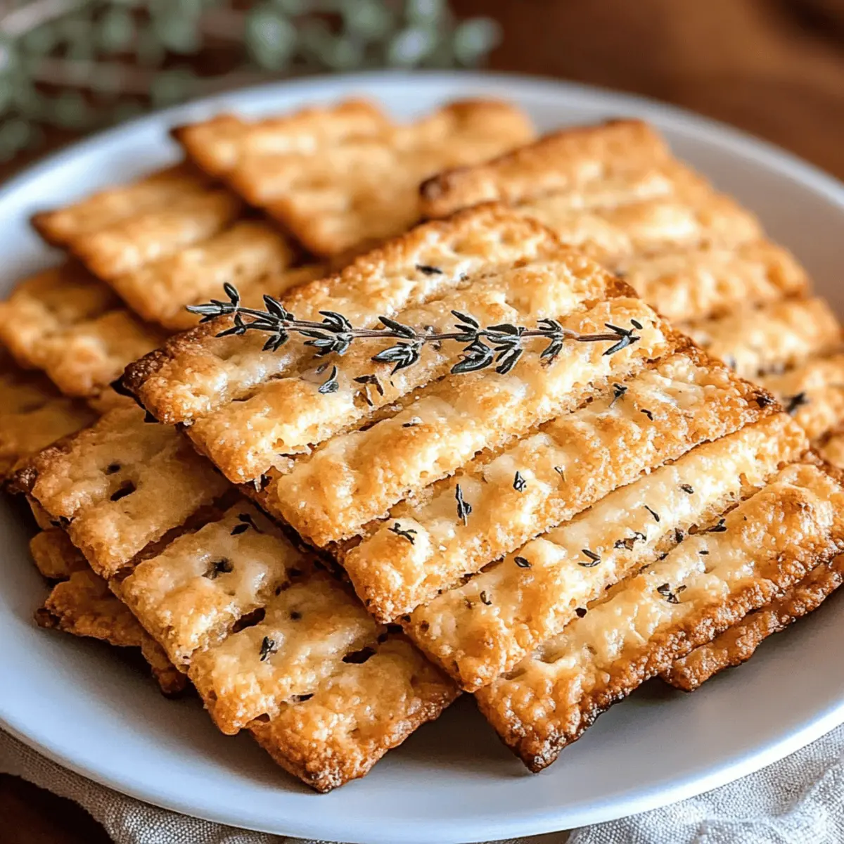 Irresistible Homemade Cheese Crackers: A Delicious Snack