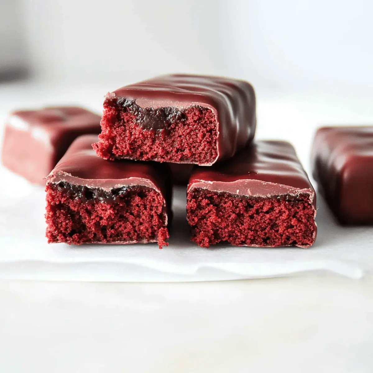 Delicious Red Velvet Cake Protein Bars - Easy No-Bake Treat