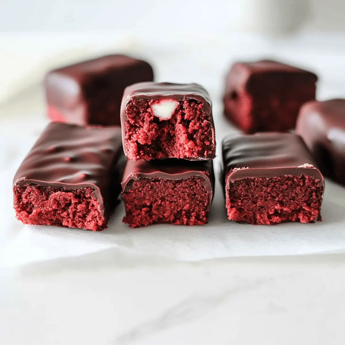 Delicious Red Velvet Cake Protein Bars - Easy No-Bake Treat
